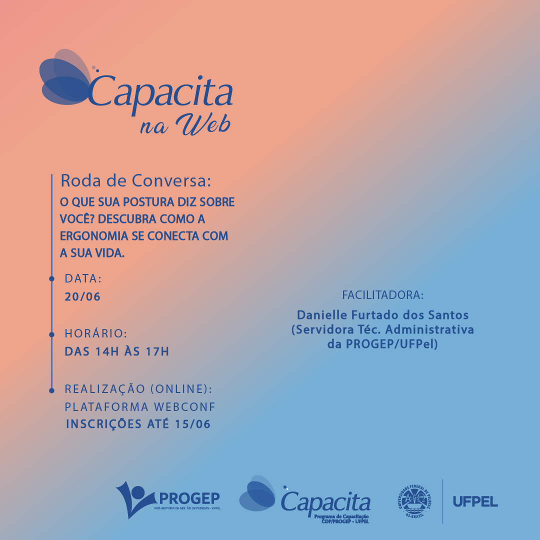 Coordenação de Comunicação Social » UFPel oferece novas capacitações ...